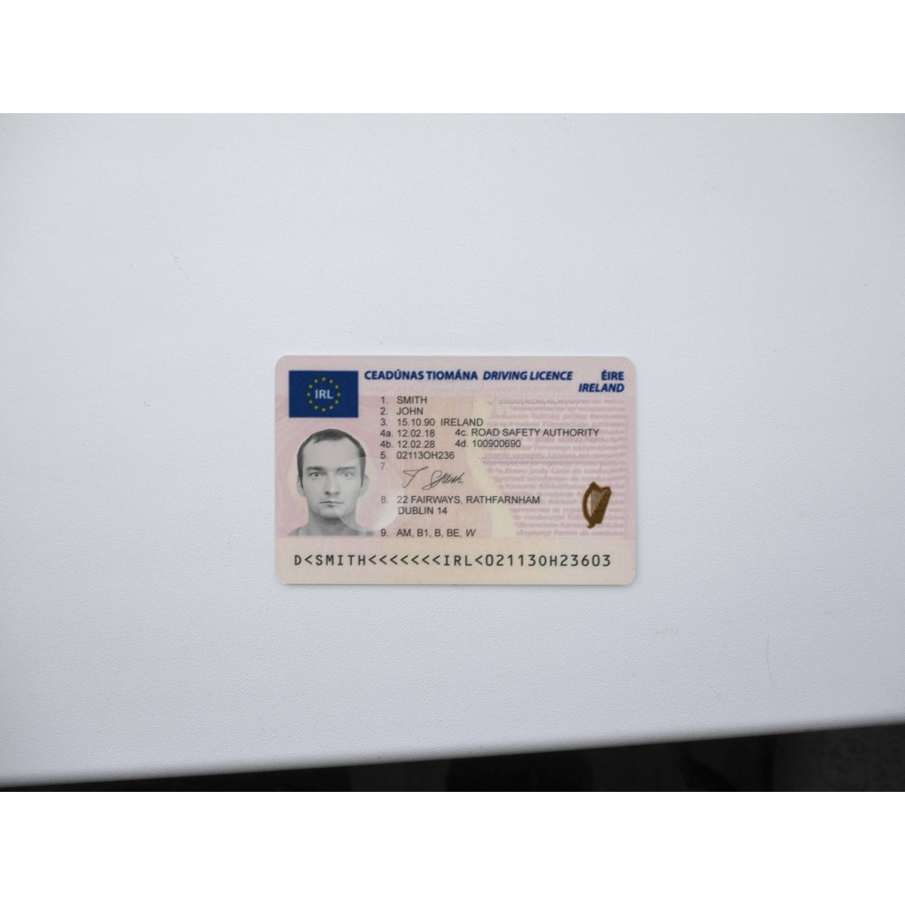 Ireland driver’s license – World Trans Documents